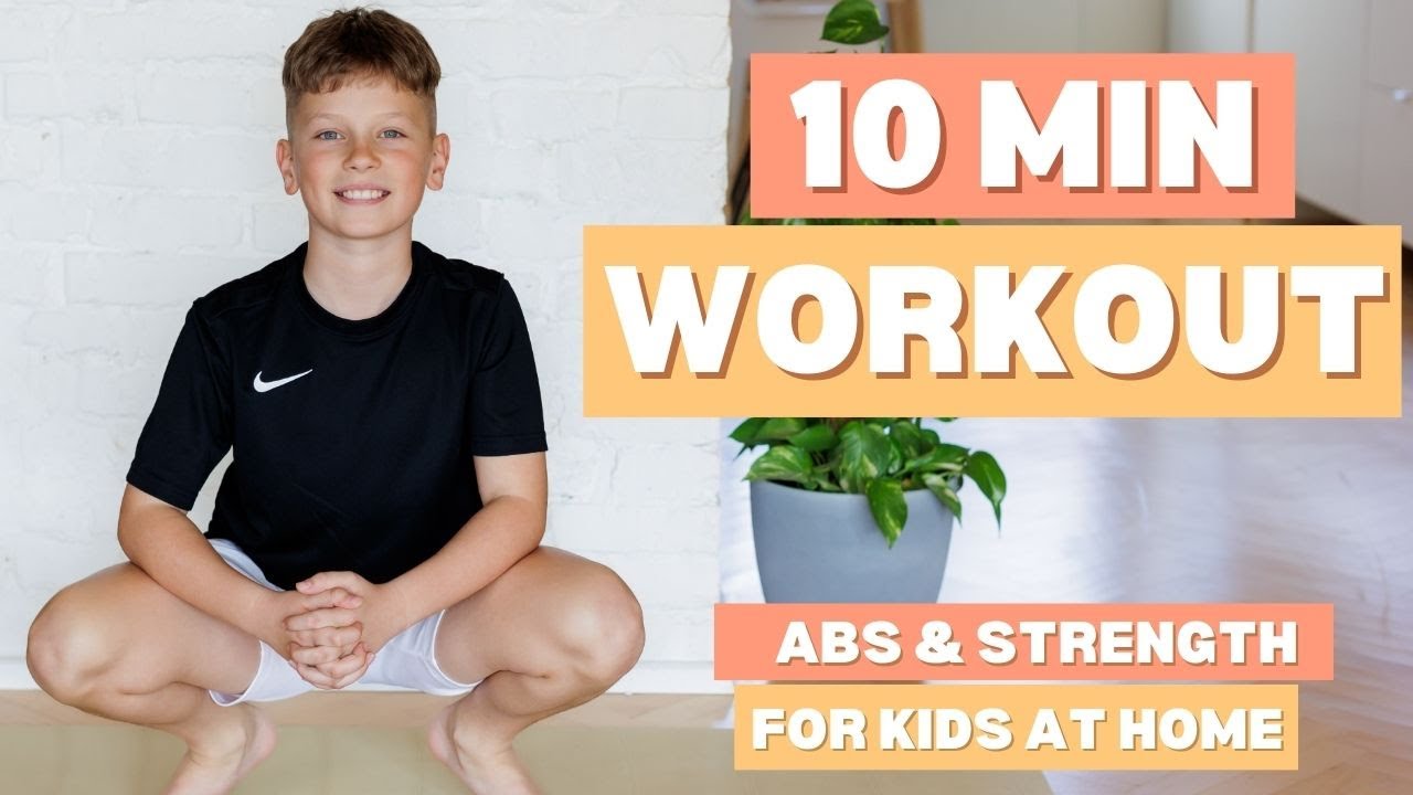 10 MIN FUN WORKOUT | For Kids all ages - YouTube