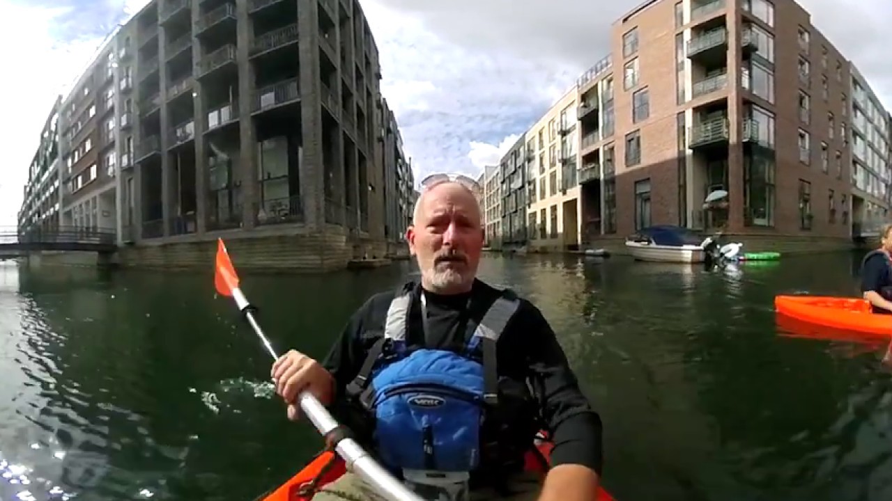 VR Insta360 One Kayak Copenhagen Harbour August 2018 - YouTube