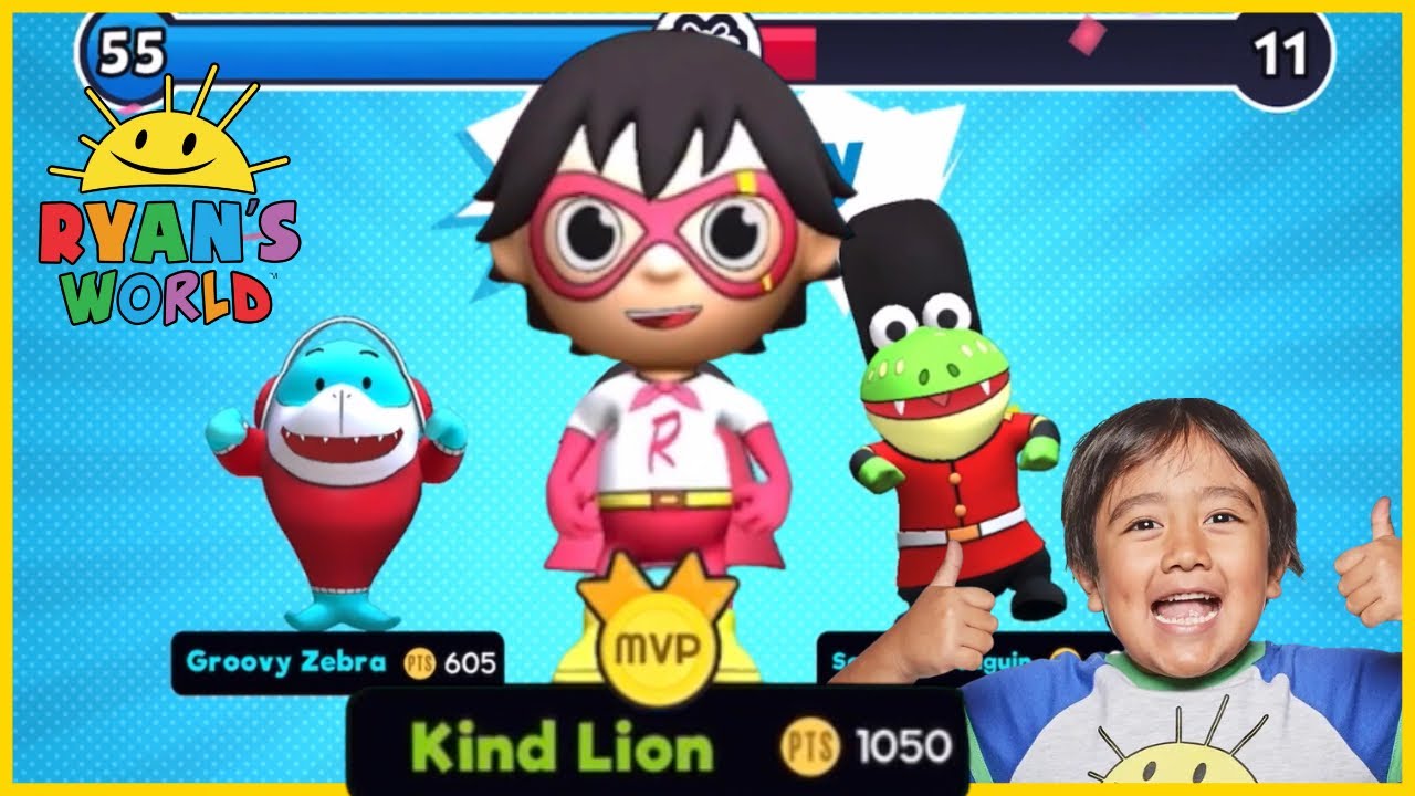 Ryan's World original Amazon kids+ show "Super Spy Ryan" We Collect RED ...