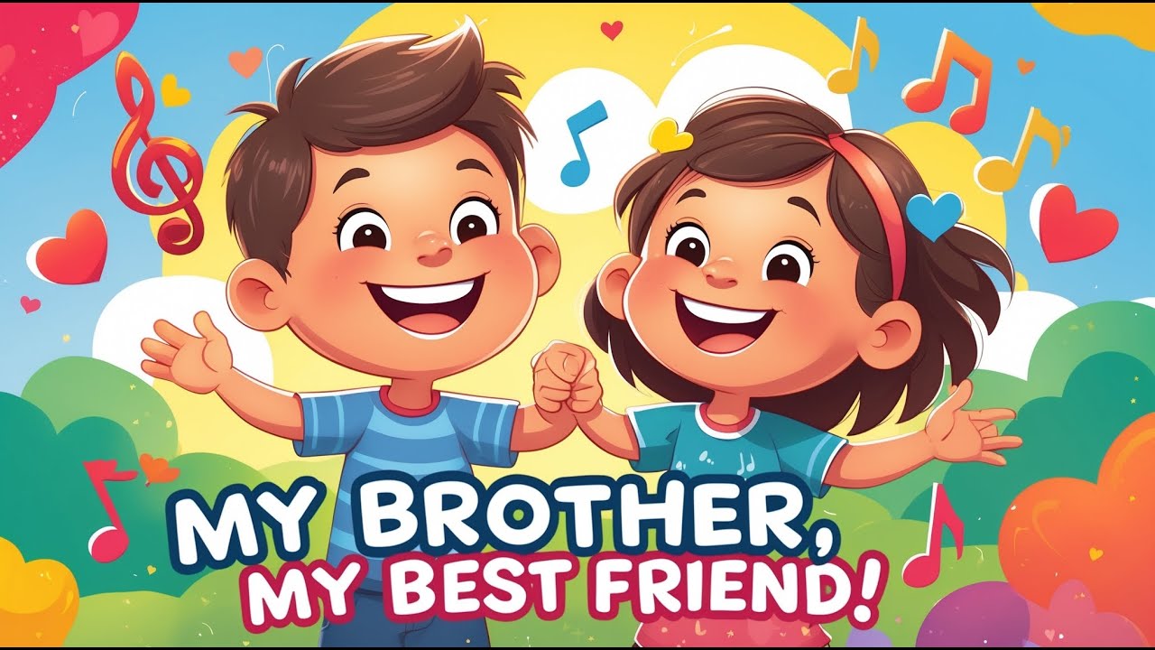 My Brother, My Best Friend! | Fun & Heartwarming Kids Song - YouTube