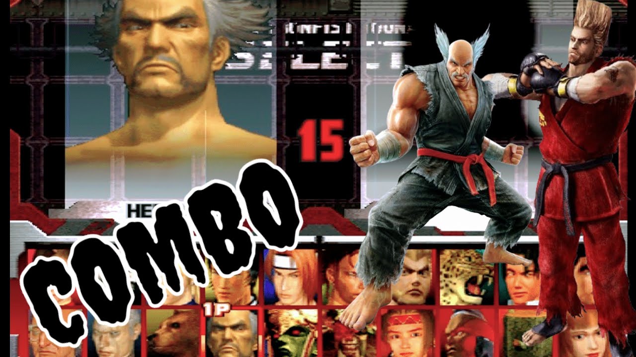Tekken 3 All Players Combo Hit. | Tekken 3 game android - YouTube