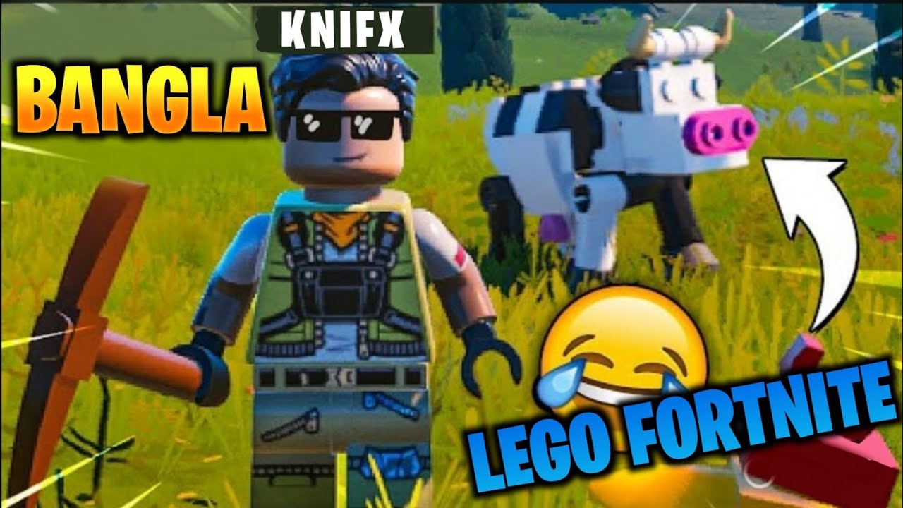 I Started Lego Fortnite New Survival Series || Minecraft Replica Copy ...