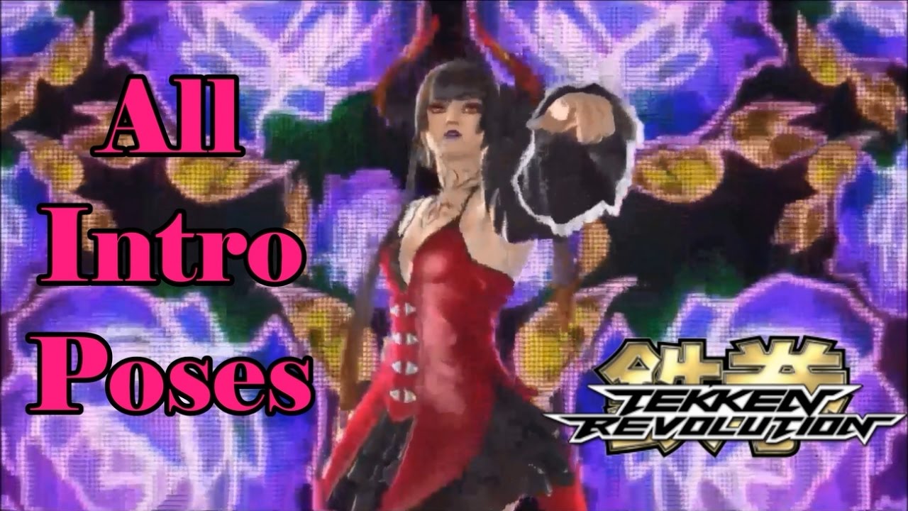 Tekken Revolution: All Intro Poses - All Characters - YouTube