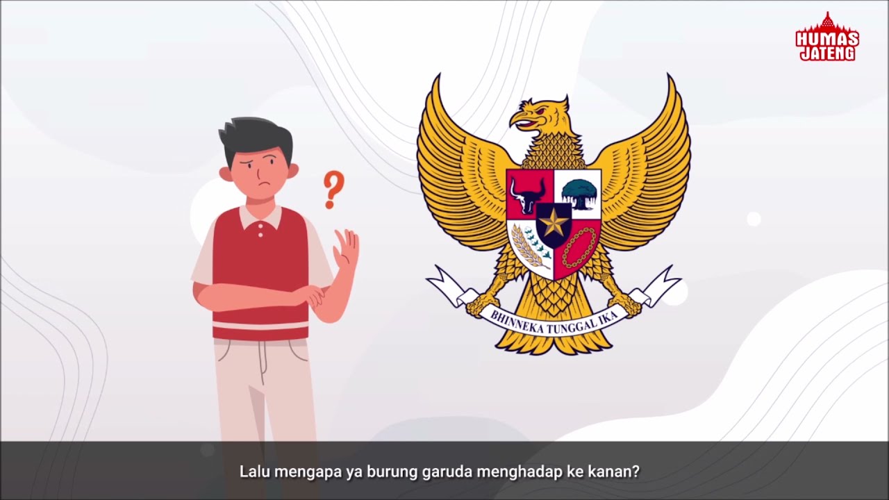Ini Alasan Burung Garuda Menghadap Ke Kanan - YouTube