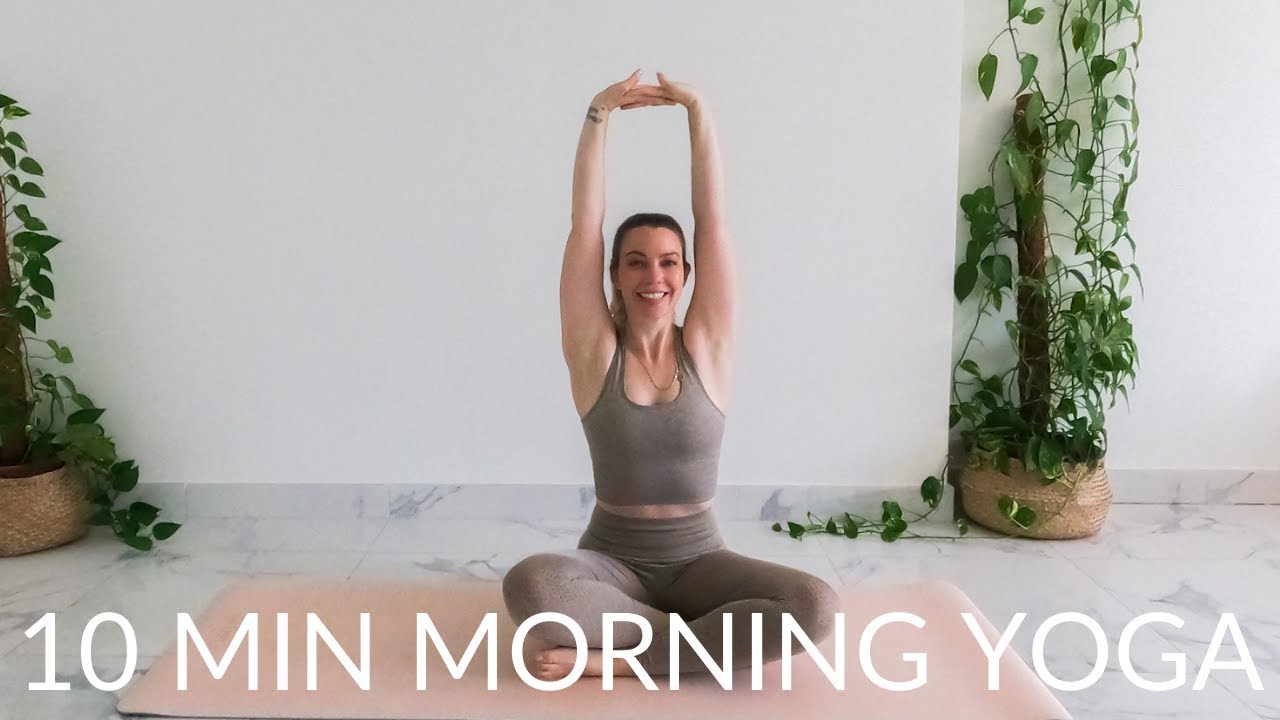 10 Min Morning Yoga Full Body Stretch to Reset Your Nervous System ...