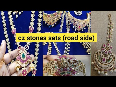 Cz Stones sets in lowest price (with adress) - YouTube