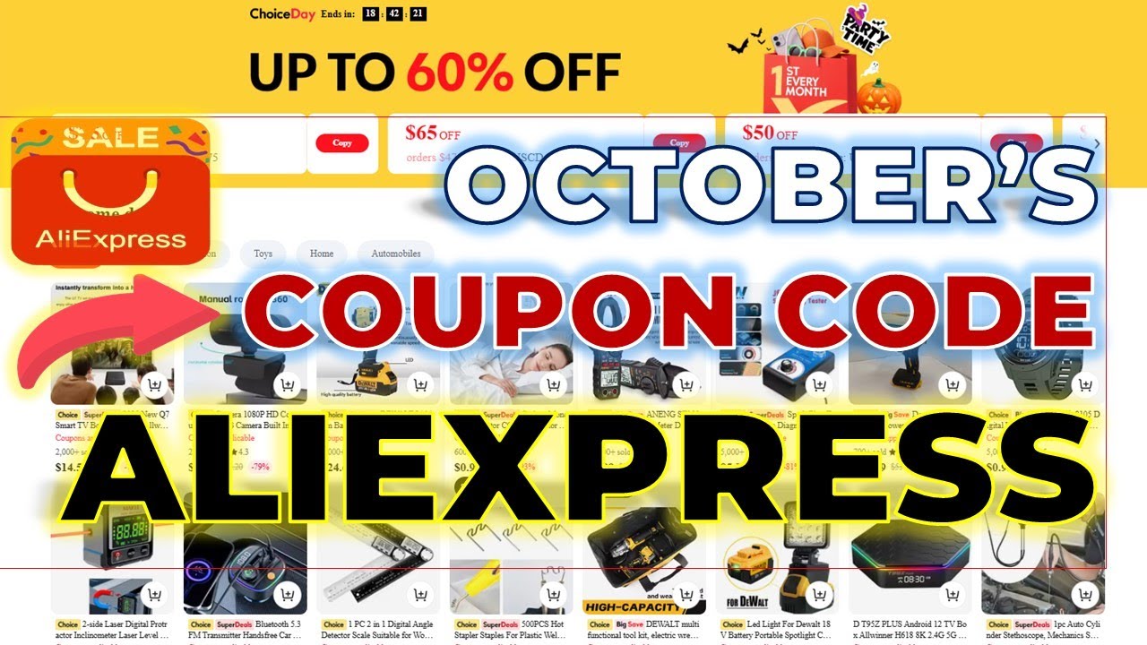 Aliexpress Coupon Code in October 2025 | Unmissable Discounts - YouTube