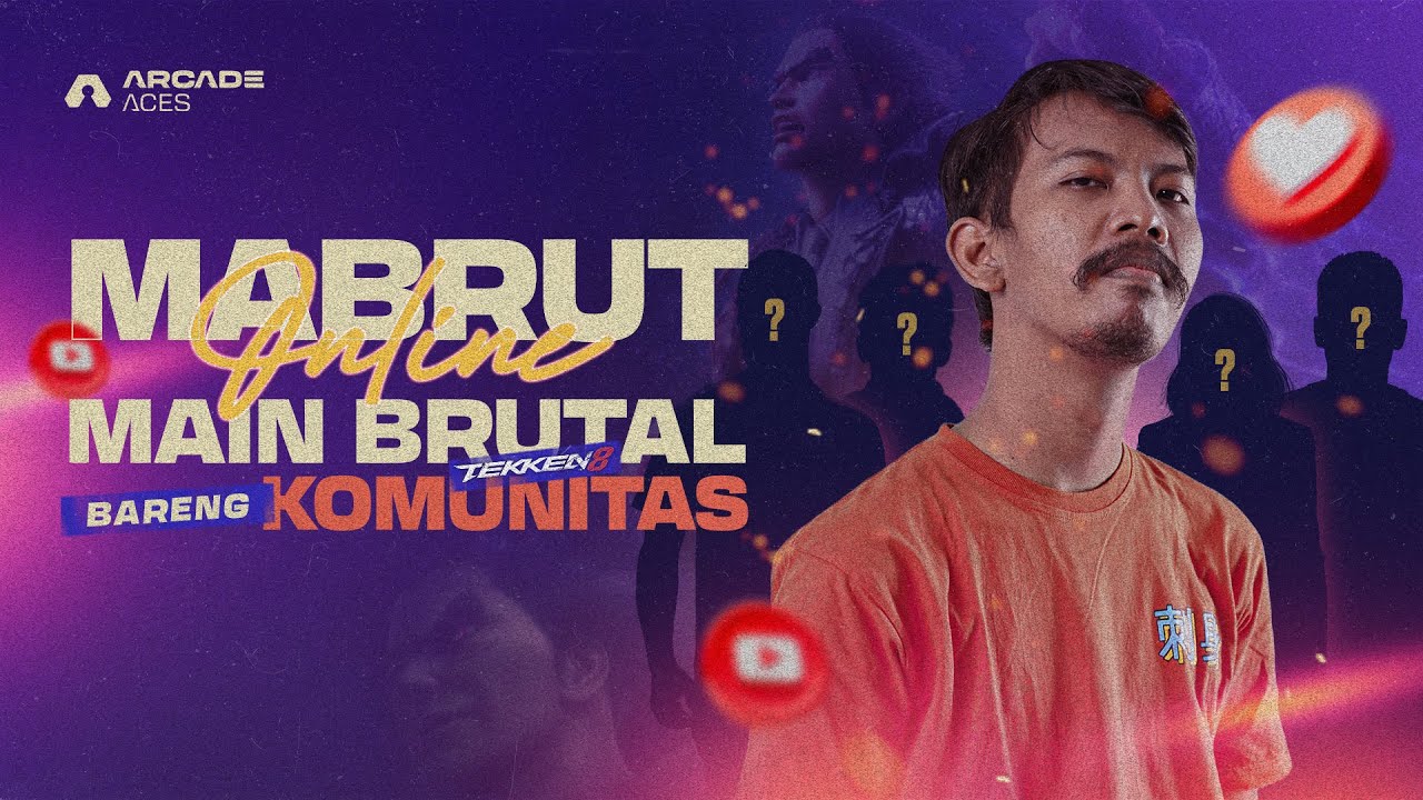 MABRUT EPISODE 2: Pandu Winoto Lawan 14 Komunitas Tekken 8 - YouTube