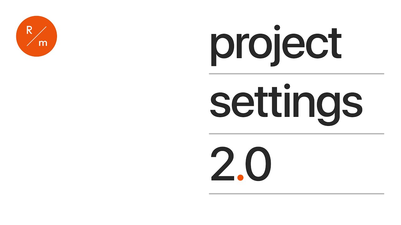 Project Settings 2.0 in Readymag - YouTube