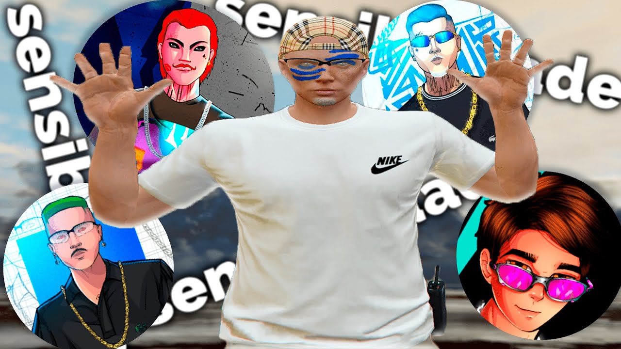 TESTANDO A SENSIBILIDADE DE OUTROS STREAMERS DE GTA RP - YouTube