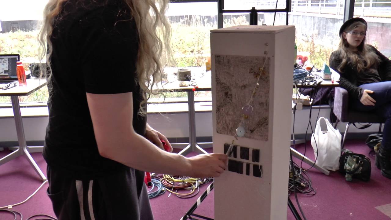 Interactive Sound Art Installation (Sound/Touch Relationships) - YouTube