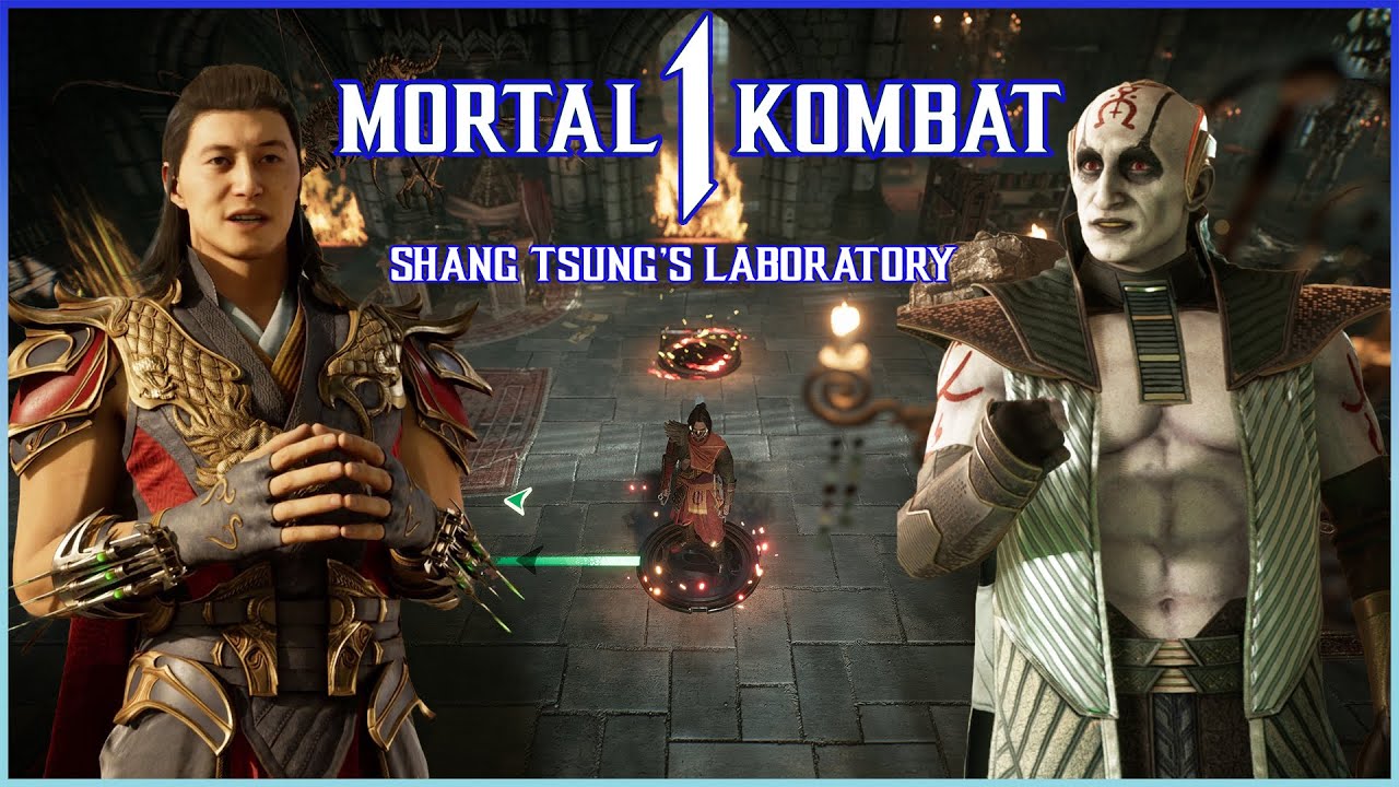 Mortal Kombat 1 Shang Tsung's Laboratory Invasion Gameplay - YouTube