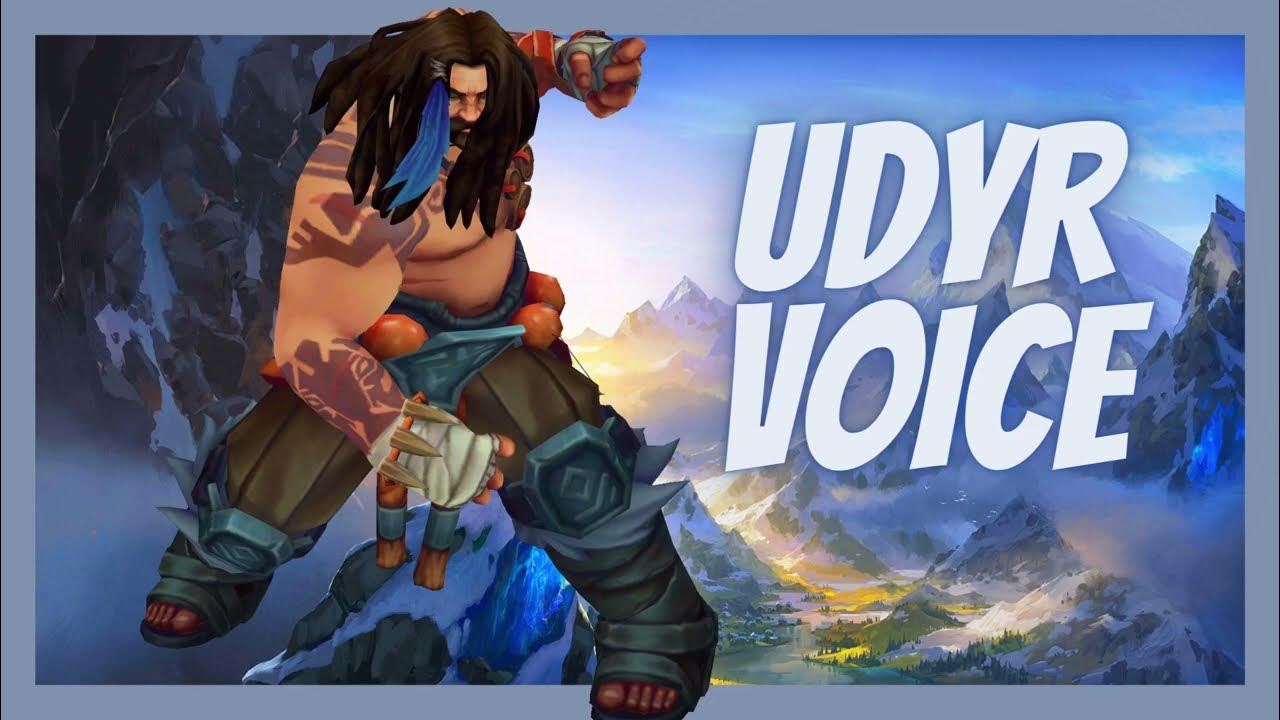 Udyr Voice - [English / orignal version] - YouTube