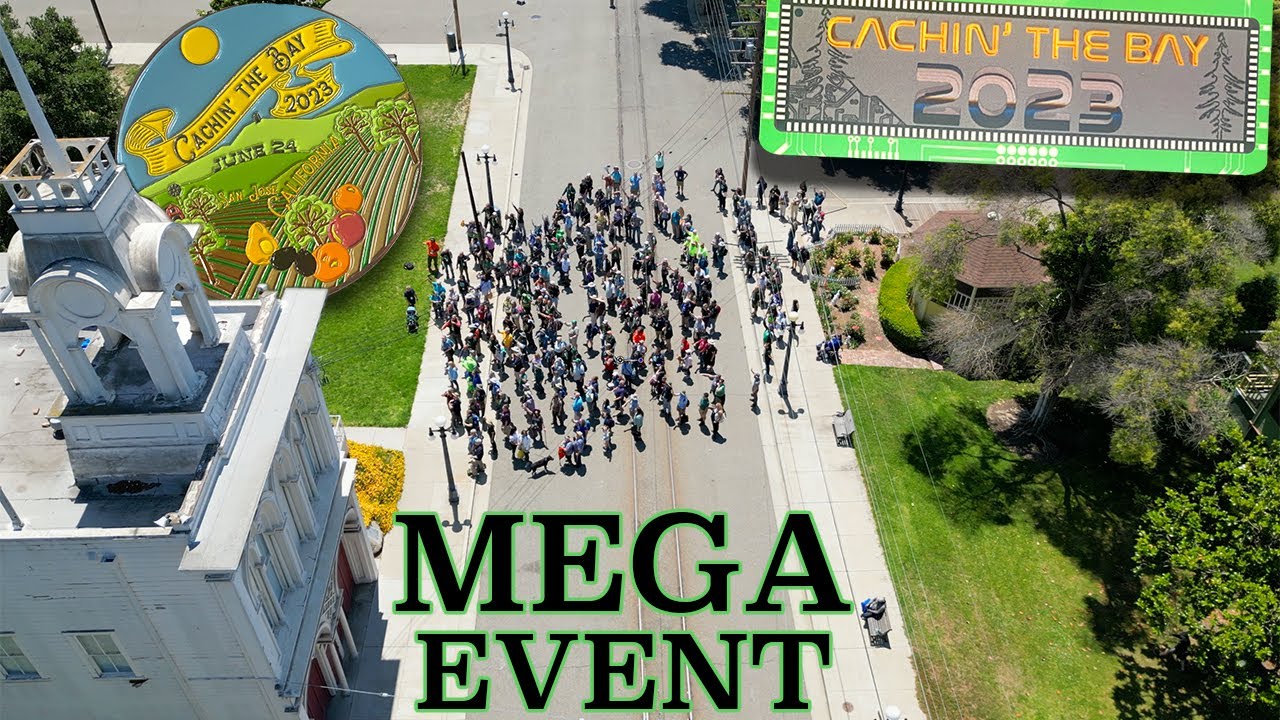 Geocaching Mega Event in San Jose, CA | June 24, 2023 - YouTube
