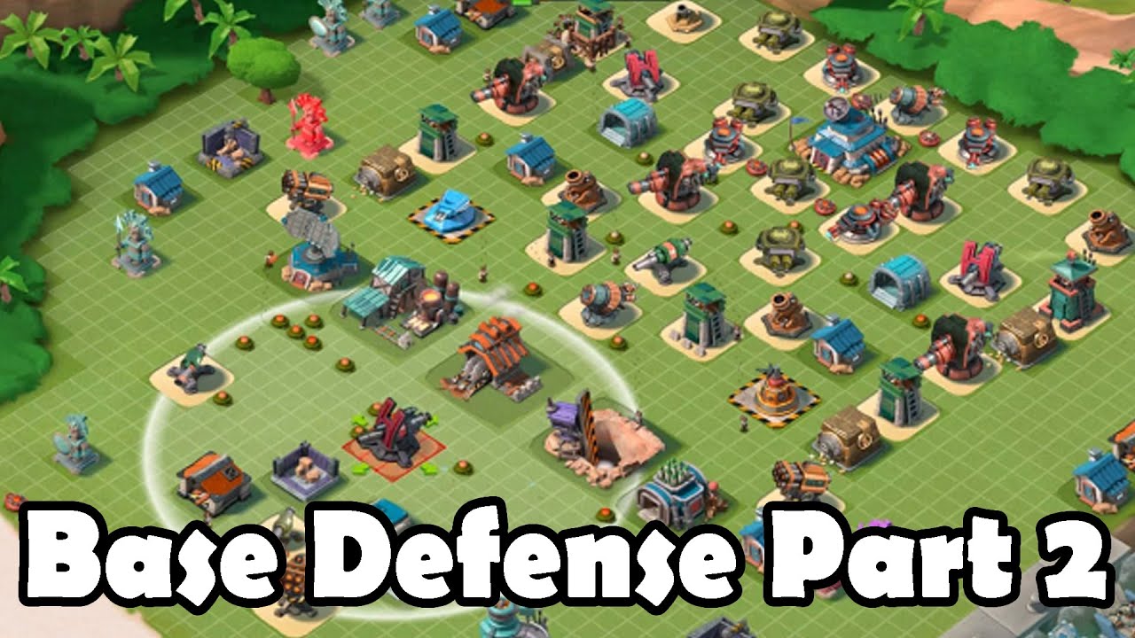 Base Defense Part 2! - Making My Base Better | Boom Beach - YouTube