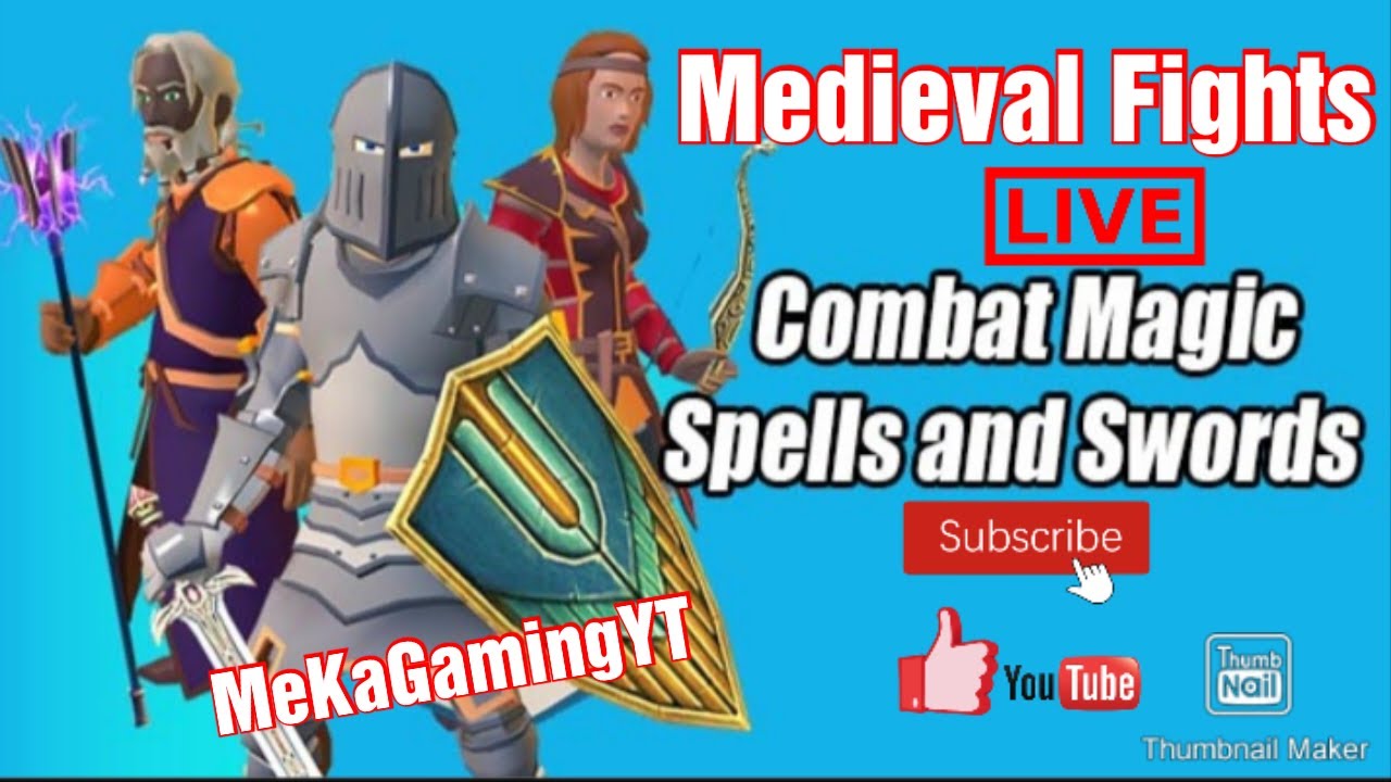 English Combat Magic : Fighting Streaming Ep 2 Archery Lvl 22 - YouTube