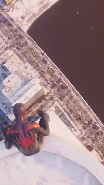 Jumping From the Highest Building! 🔥 | Miles Morales #gamingshorts ...