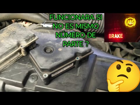 FORD B1342 B1596 Luz de ABS y BRAKE en el tablero - YouTube