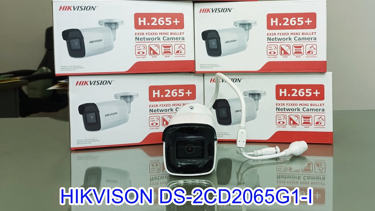 HIKVISON Network Camera 6MP DS-2CD2065G1-I 2.8mm - YouTube