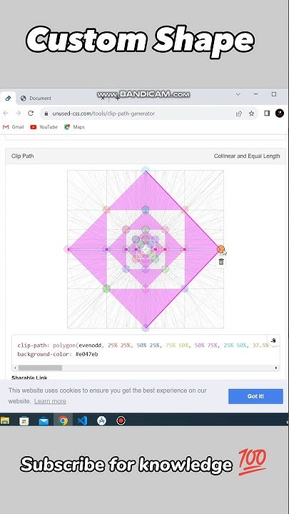Custom Shape to a div in Css 😀♥️ #htmlcss #webdevelopment #csstricks #ytshorts #short #shorts ...