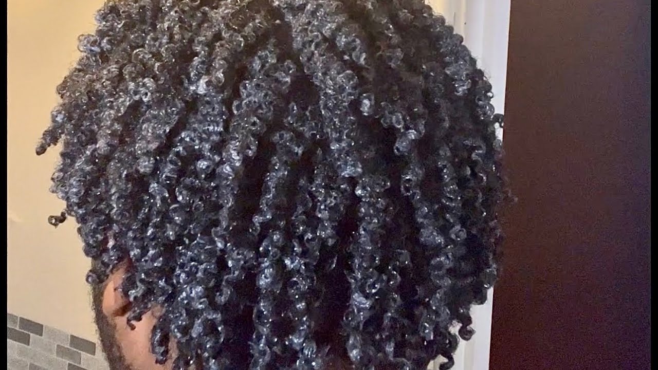 Wash N Go On Short Natural Hair - YouTube