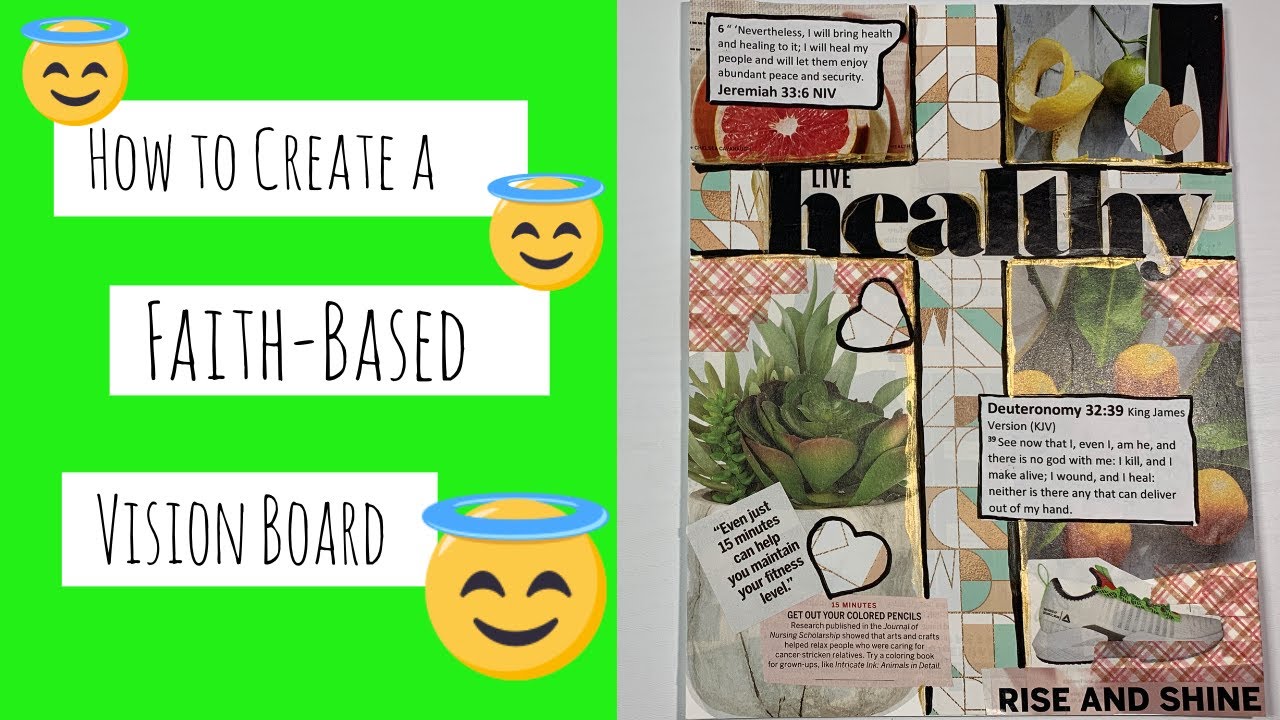 How to Create a Faith-based 2019 Vision Board and New Momentum Releases ...