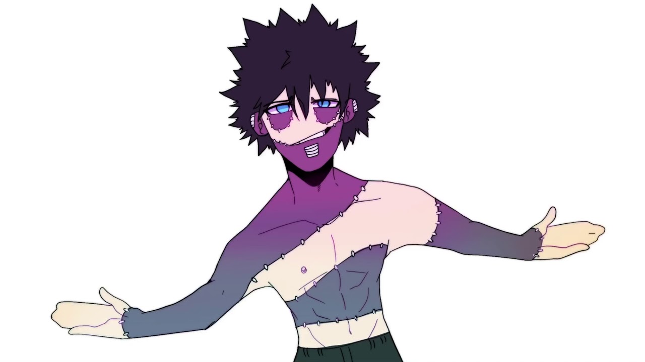 Dabi Animation test. Procreate - YouTube