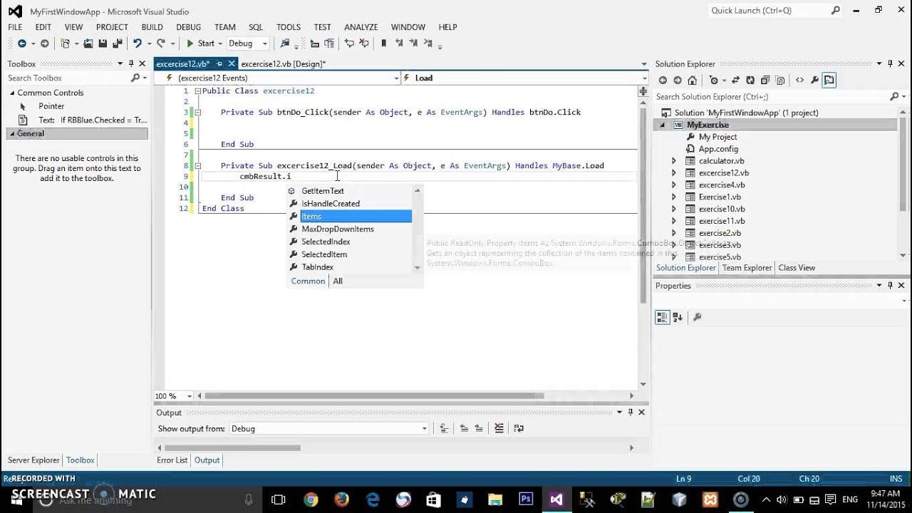assign value to combobox using loop in vb net - YouTube