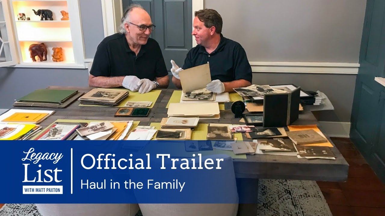 Haul in the Family - Legacy List with Matt Paxton Official Trailer ...
