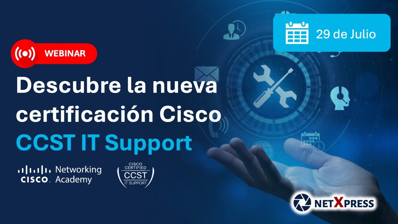 CCST IT Support: Nueva Certificación de Cisco - YouTube
