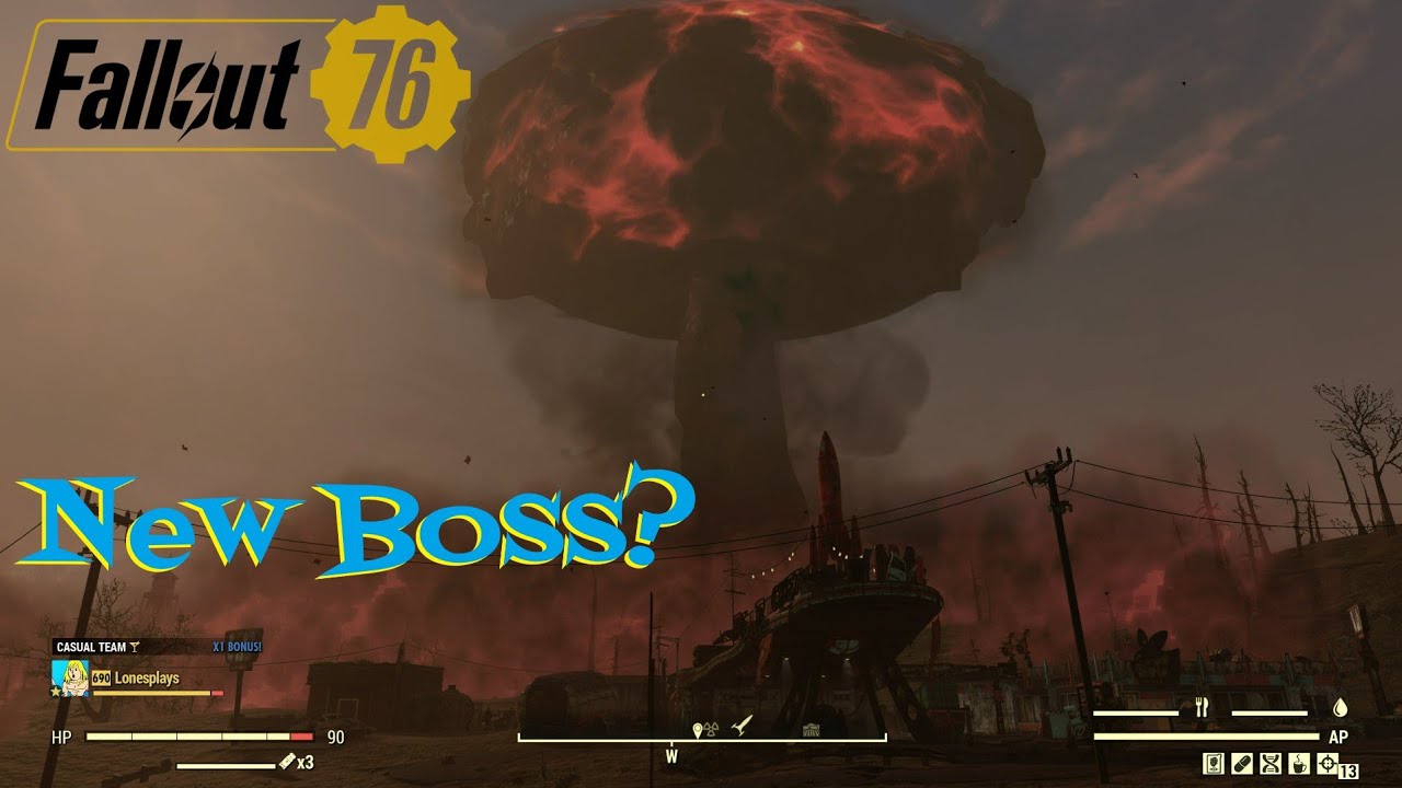 FALLOUT 76 NEW BOSS MAYBE - YouTube