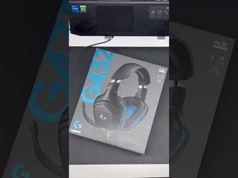 Unbox the G432 headset from Logitech #tech #unboxing #fyp #headset