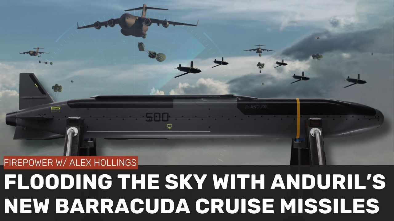 The Air Force can make it rain Anduril's new Barracuda Cruise Missiles ...