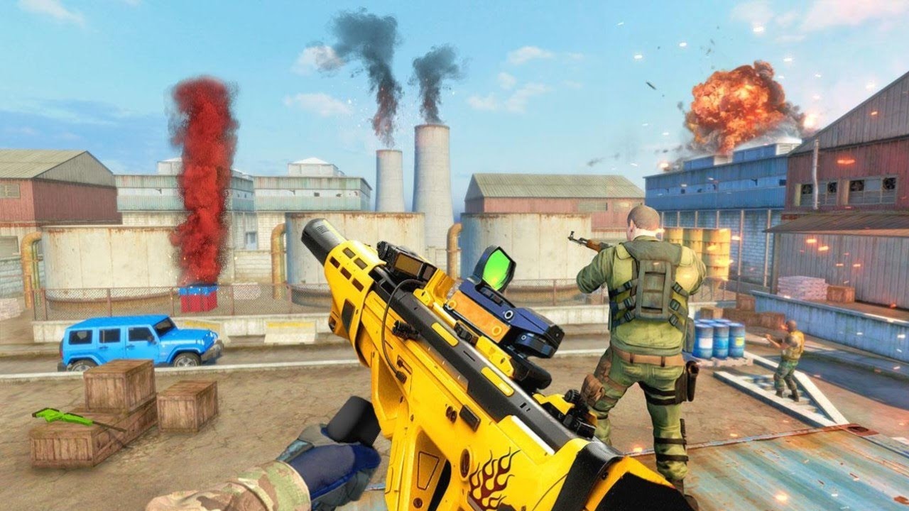 Encounter Shooting Gun Game - Offline Shooting Games - Android Gameplay ...