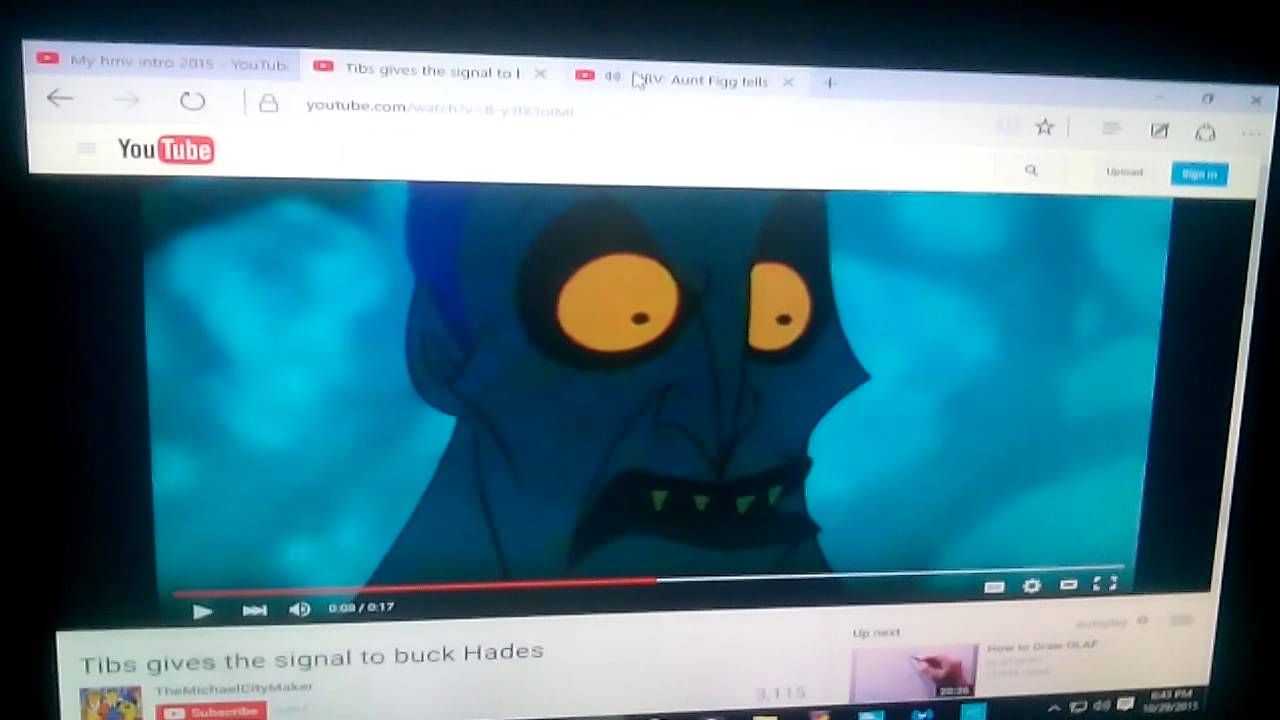 Hrv aunt figg tells hades about Dr applecheek - YouTube