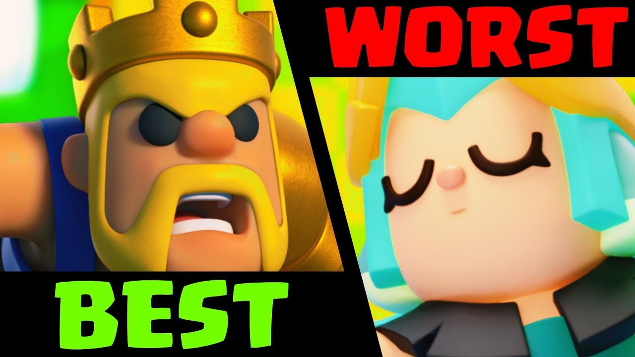 EVERY Clash Mini Heroes Ranked WORST to BEST! | Pro Tier List | June ...