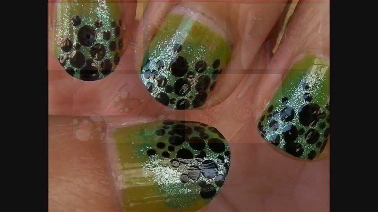 Reptile Nails - Easy - YouTube