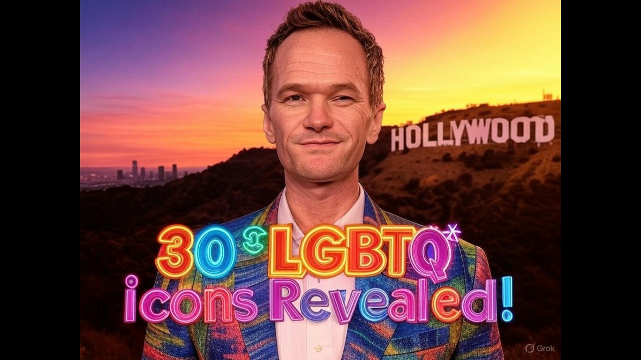 Hollywood’s 30 Most Famous LGBTQ Actors Revealed! In 2025 - YouTube