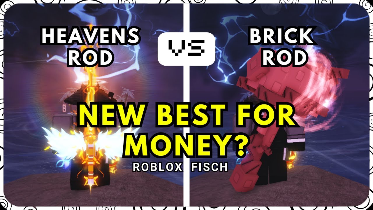 Heavens Rod vs Brick Rod: Which is ACTUALLY Better? | Roblox Fisch ...