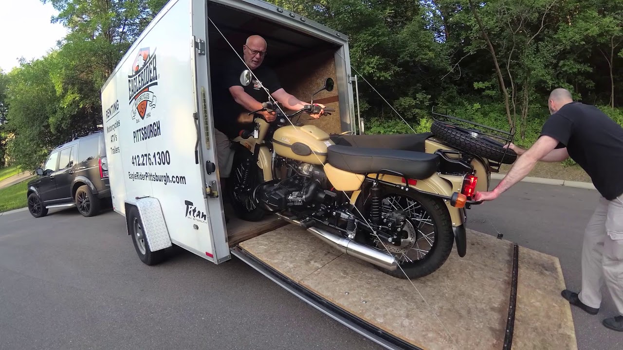 2018 Ural GearUp Sahara Delivery from Ural Pittsburgh - YouTube