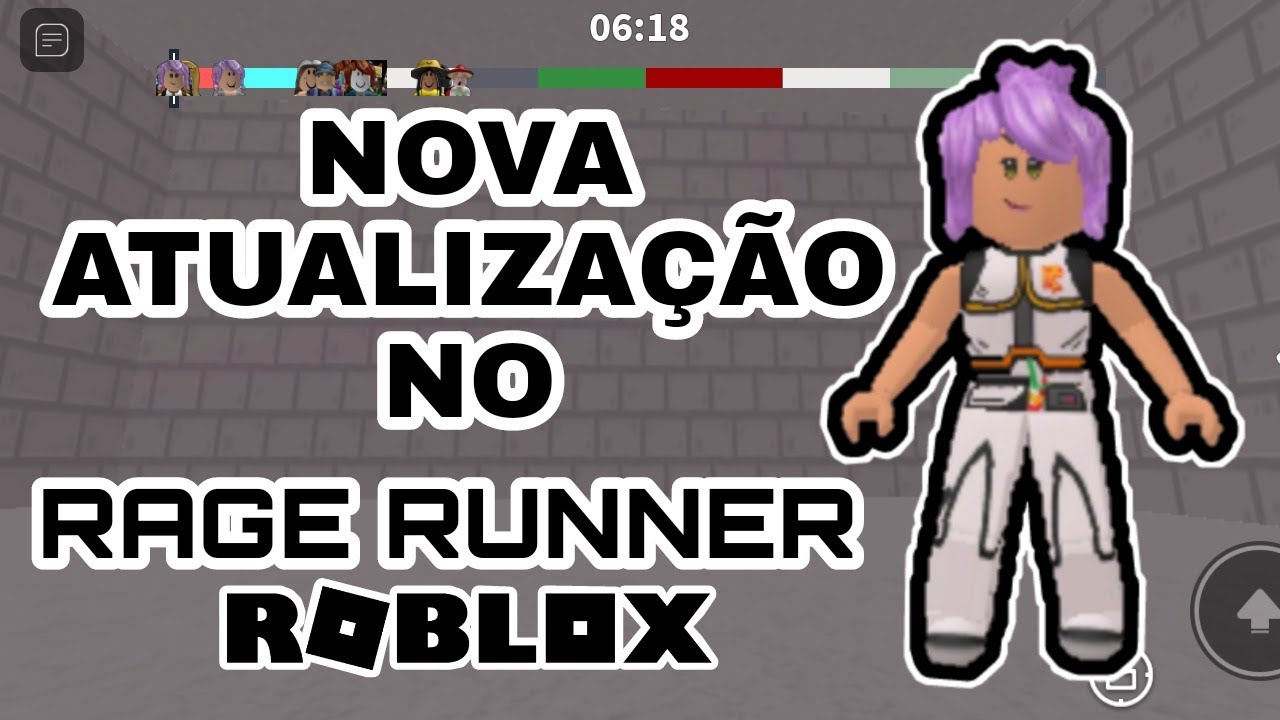 ROBLOX-Nova ATUALIZAÇÃO no RAGE RUNNER (RAGE RUNNER) - YouTube