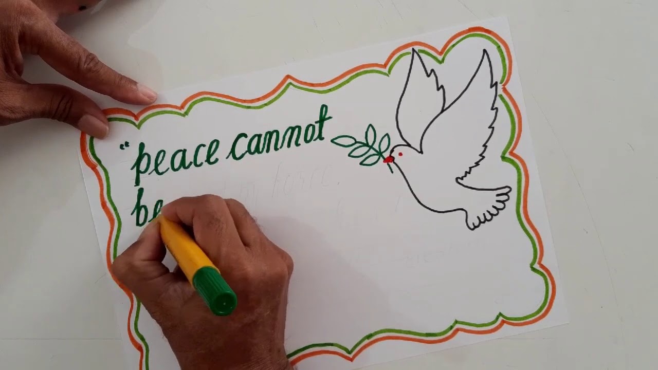 World Peace Posters With Slogans