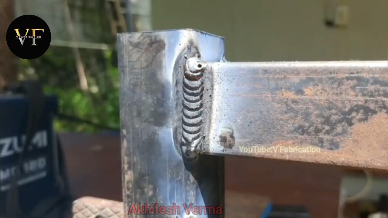 not everyone knows. why no welders talk about this secret | thin square tube vertical welding ...