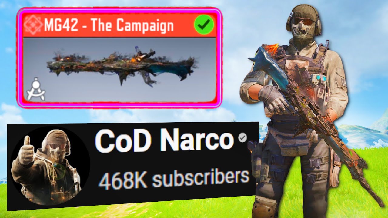 I STOLE COD NARCO'S MYTHIC MG42 🤯 (COD MOBILE) - YouTube