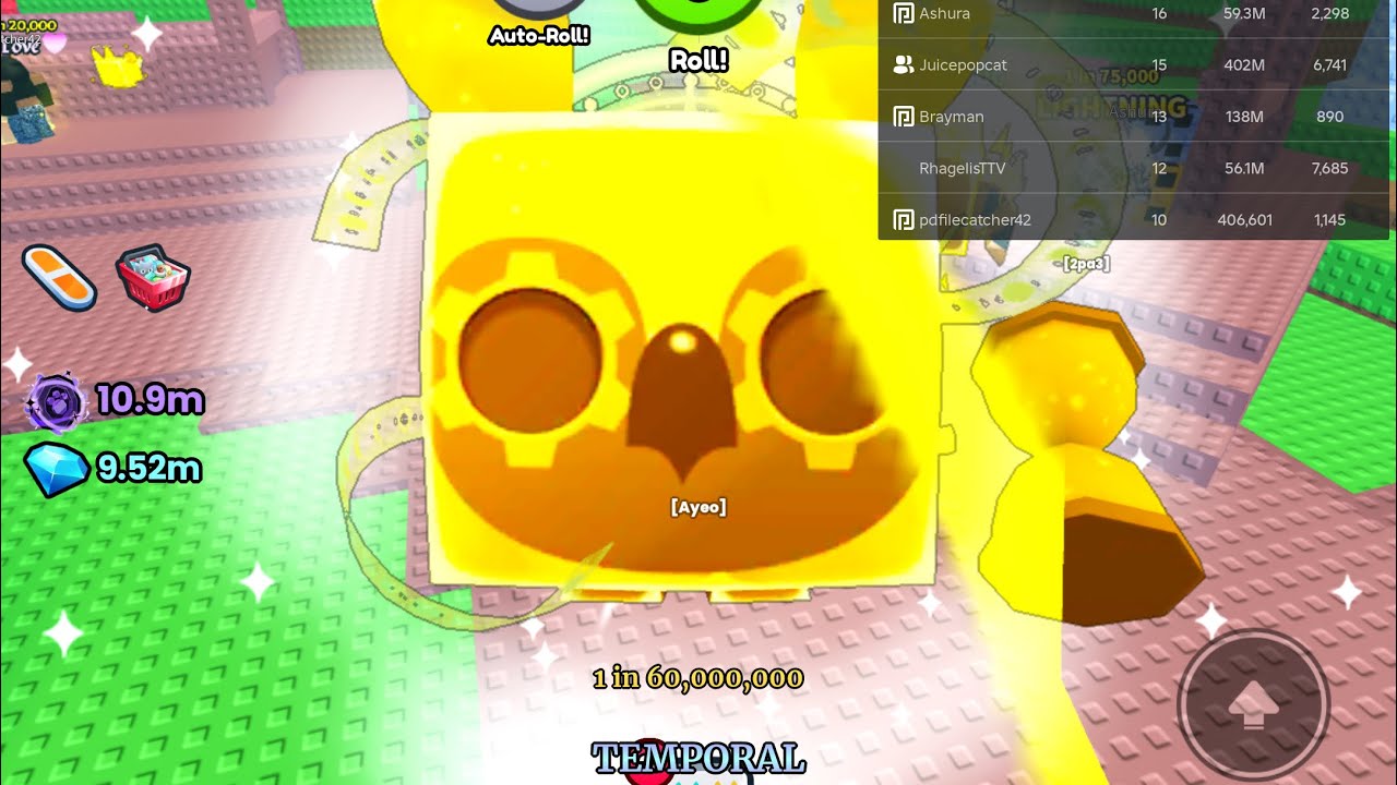 I Hatched A Golden Huge Temporal Owl 🦉 In Pet Simulator 99! - YouTube