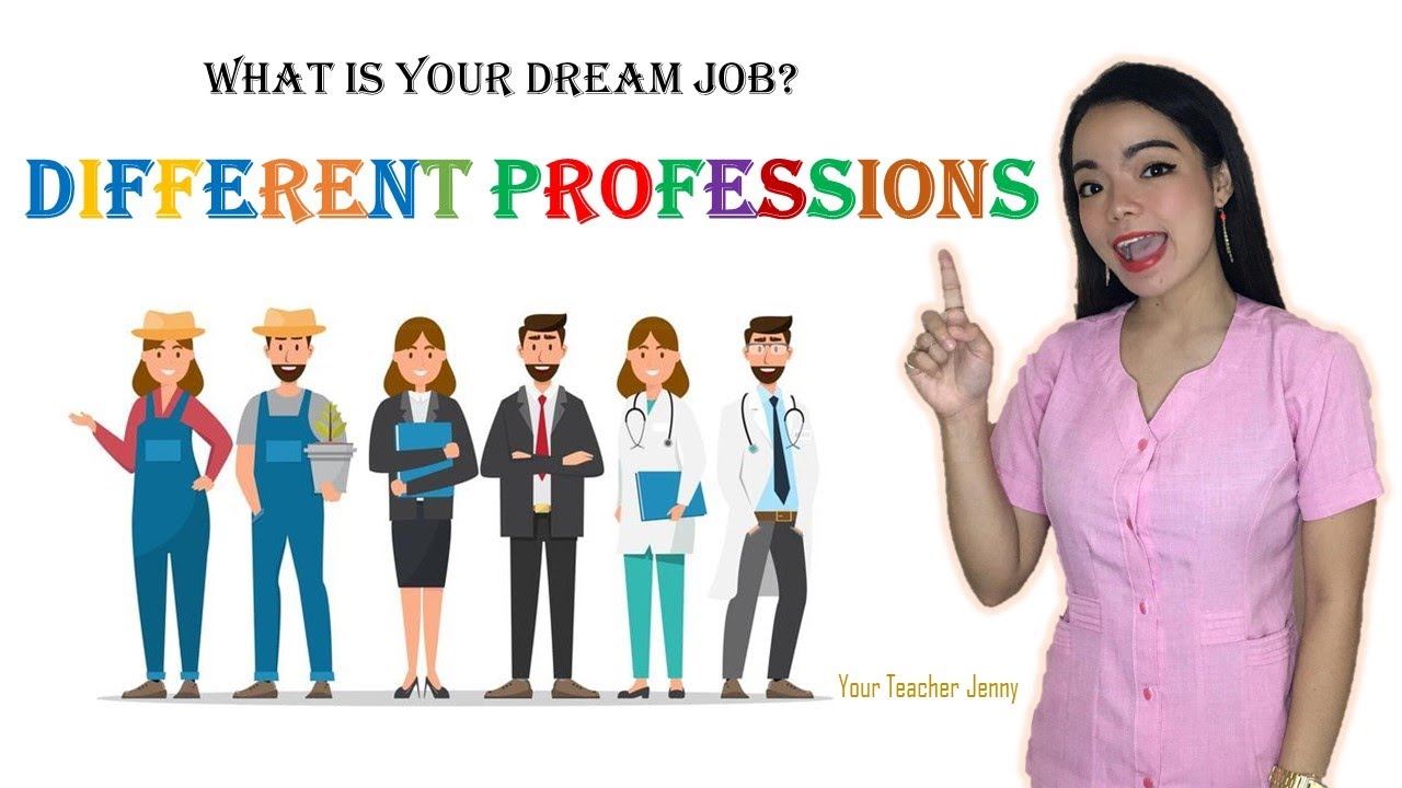 LIST OF JOBS AND OCCUPATIONS (LEARN DIFFERENT TYPES OF JOBS WITH ...
