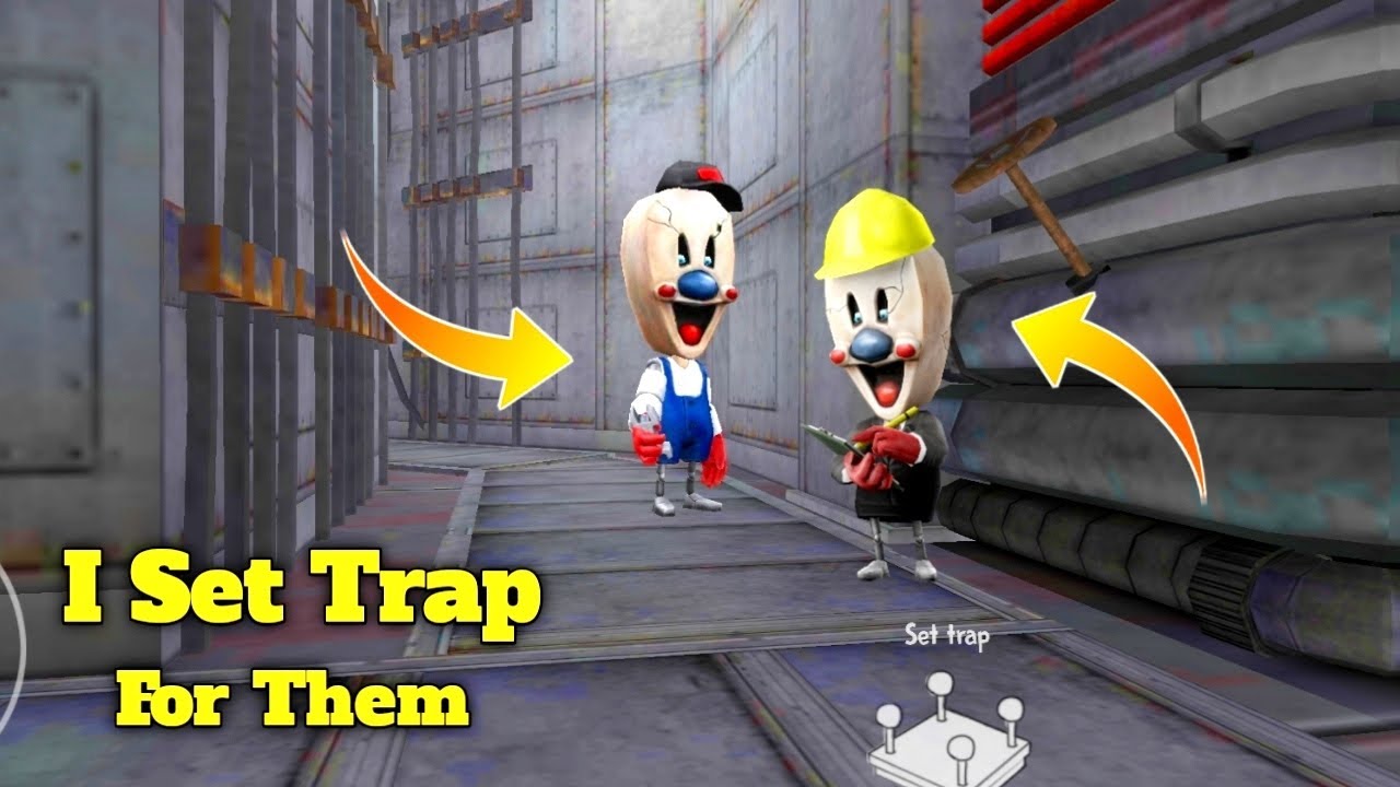 I Set Trap For Them In Ice Scream 5 😀 Ice Scream 5 gameplay 😀 Ice ...