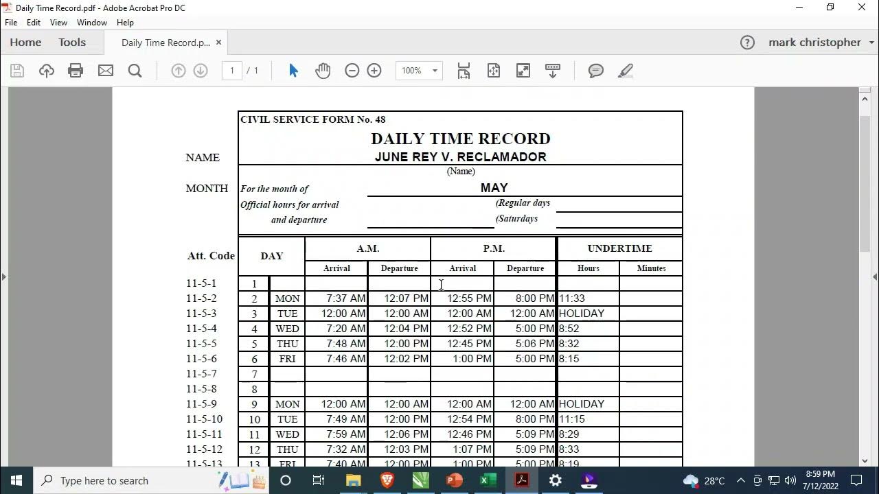 AUTOMATED DTR - YouTube