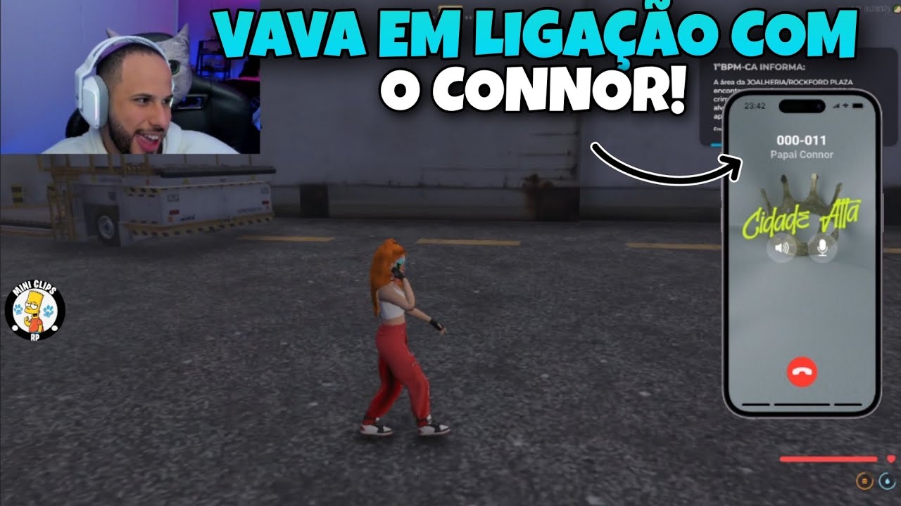 VAVA PEDIU PRO CONNOR DÁ UM SUSTINHO NO ZEKE 😁! GTA RP - YouTube