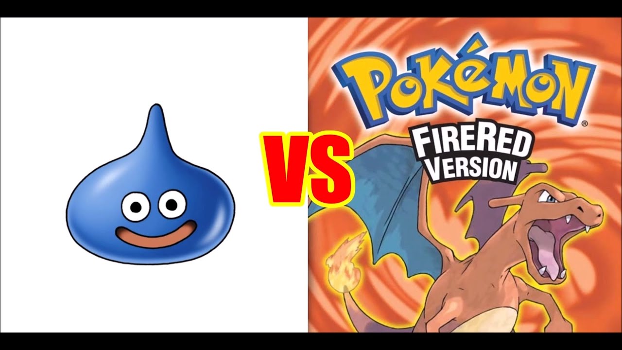 Using the Slime from Dragon Quest as a Pokémon in Fire Red & Leaf Green ...